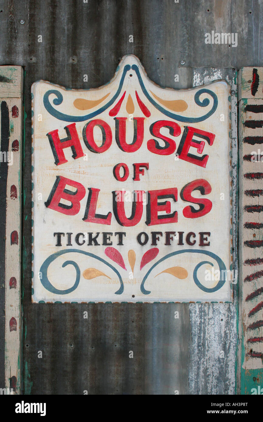House of Blues Sign Stock Photo - Alamy
