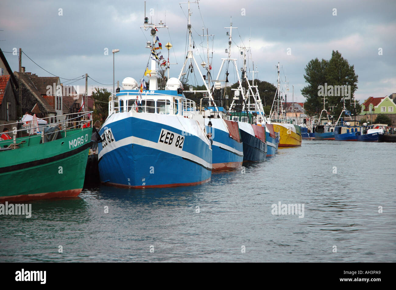 Leba harbour hi-res stock photography and images - Alamy