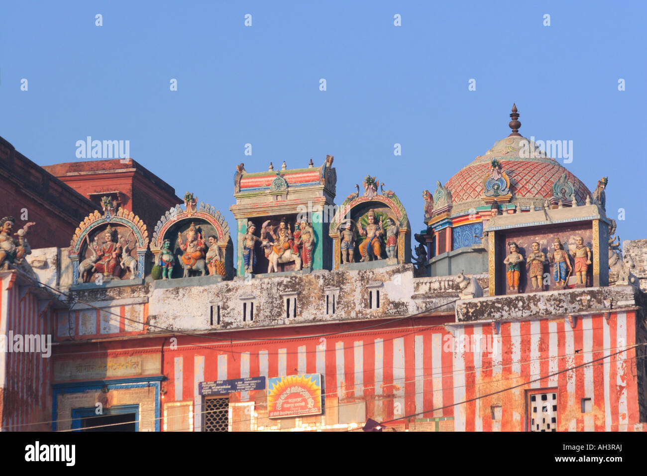 Varanasi Benares Benaras Banaras Hindu holy city on Ganges Ganga state ...