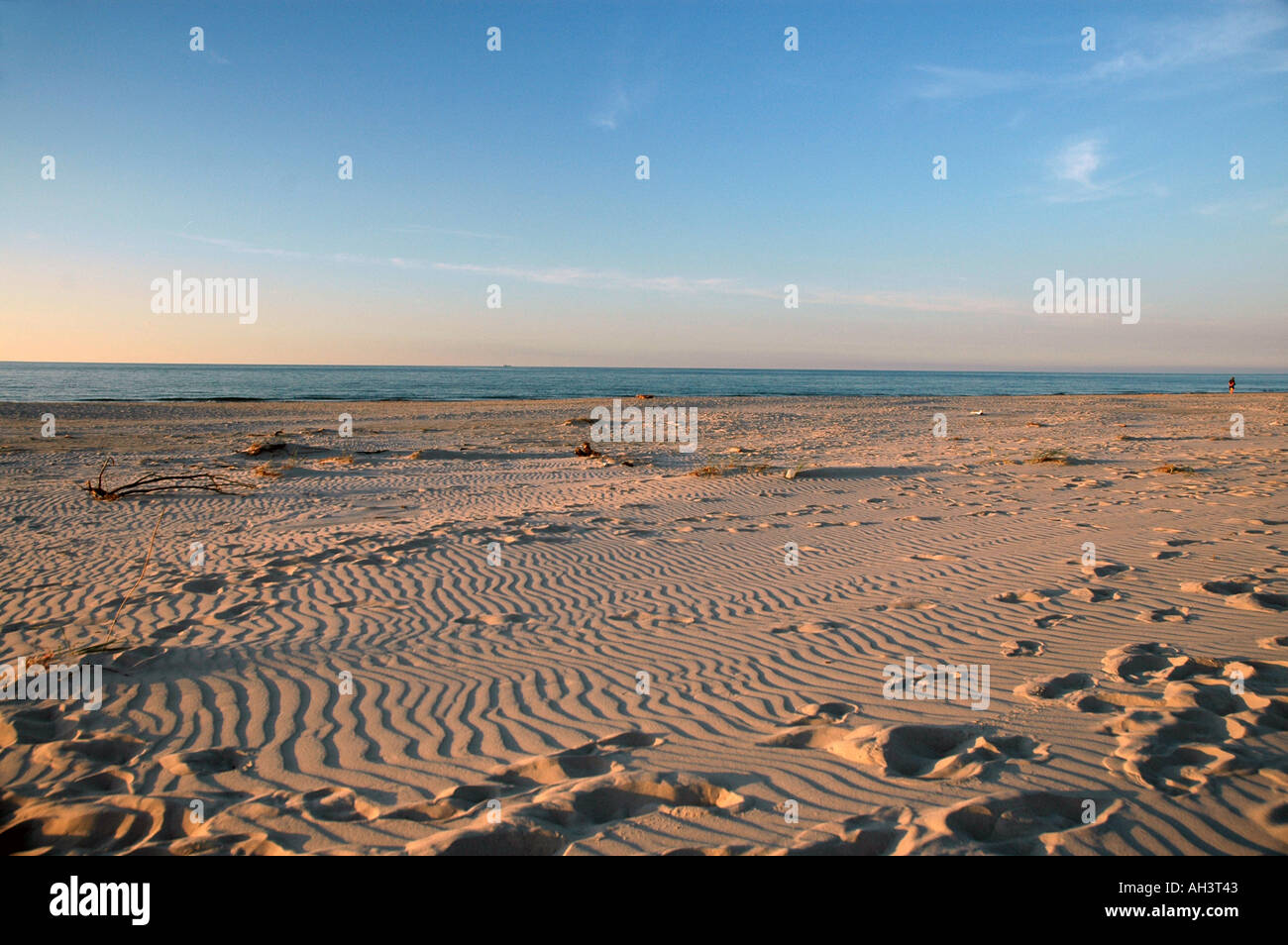 Beach in Leba, Poland Stock Photo - Alamy