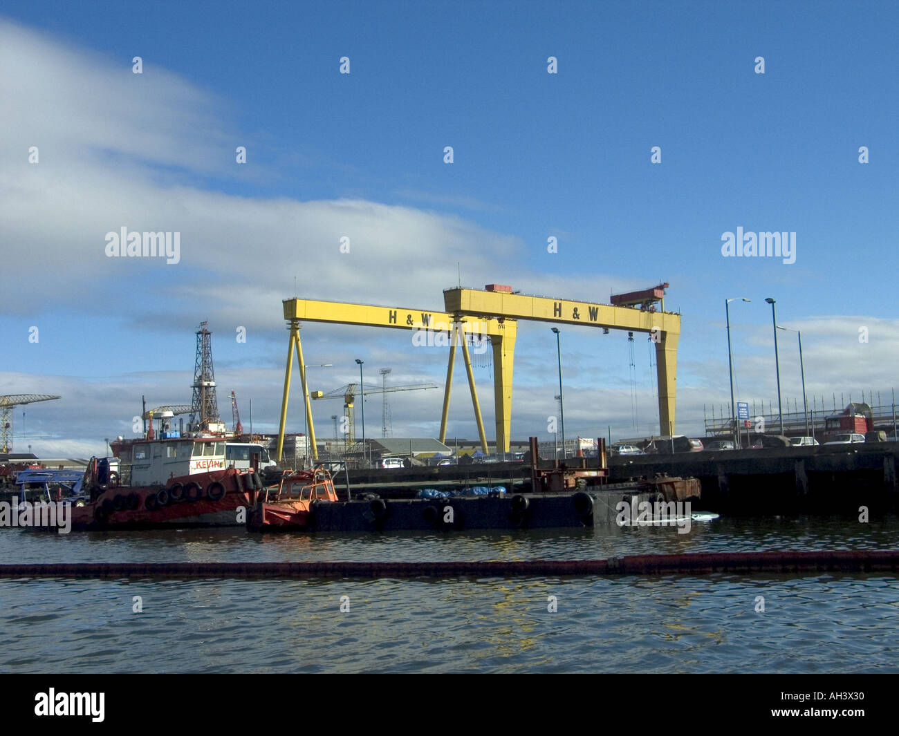 Harland Wolff Shipyard, Belfast, Northern Ireland Stock Photo - Alamy