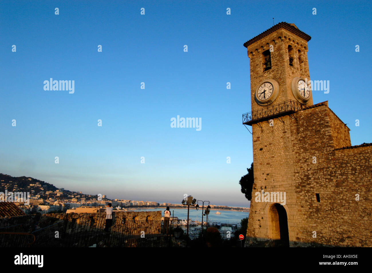Notre Dame d'Esperance church in the old town, Cannes, France Stock ...