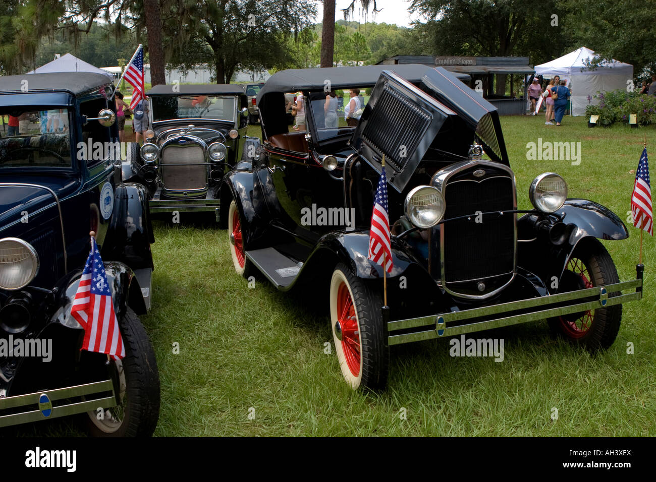 Antique Ford Cars Stock Photo - Alamy