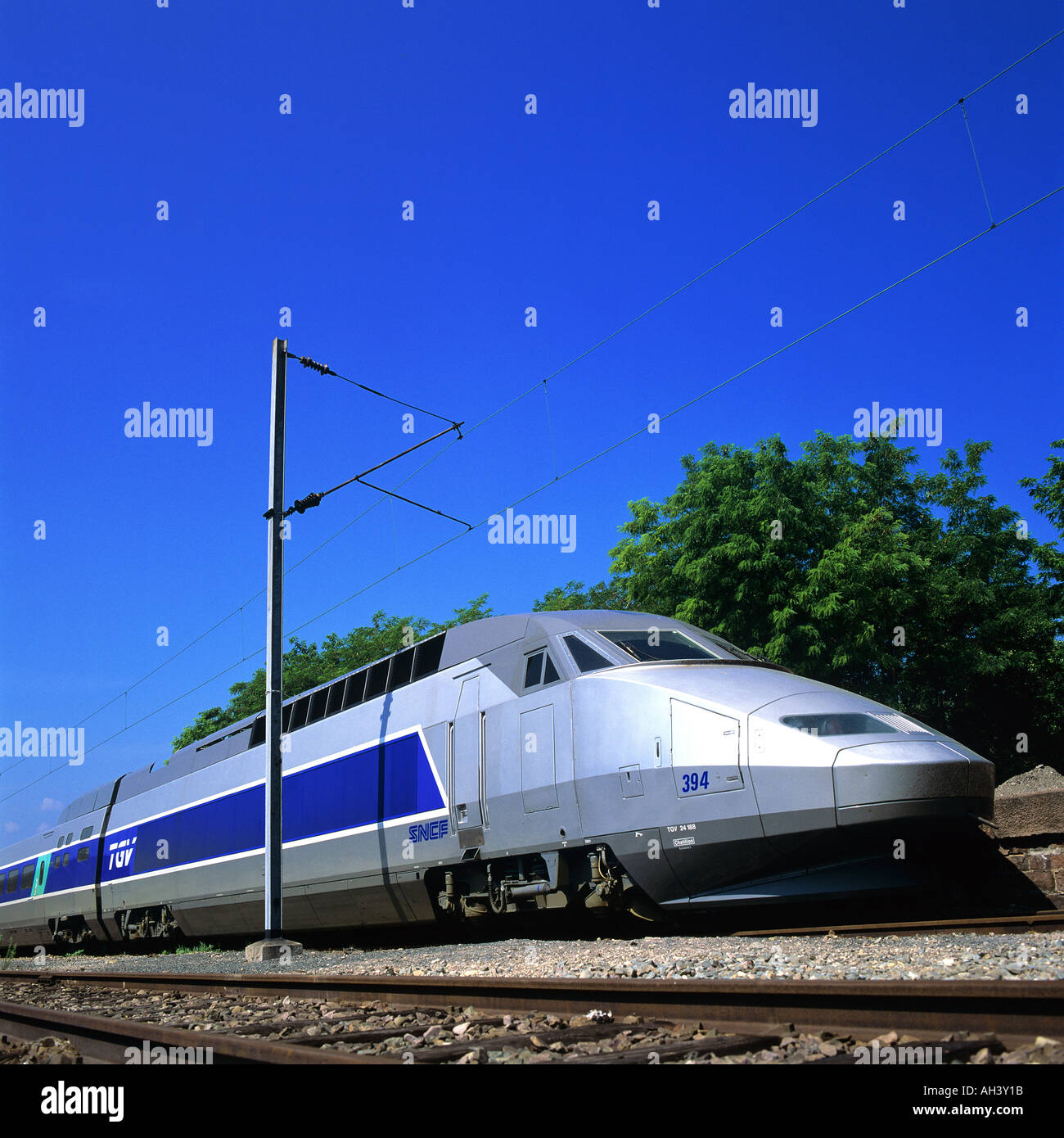 Tgv french bullet train hi-res stock photography and images - Alamy