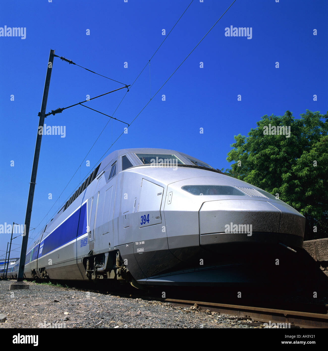 French tgv train hi-res stock photography and images - Alamy