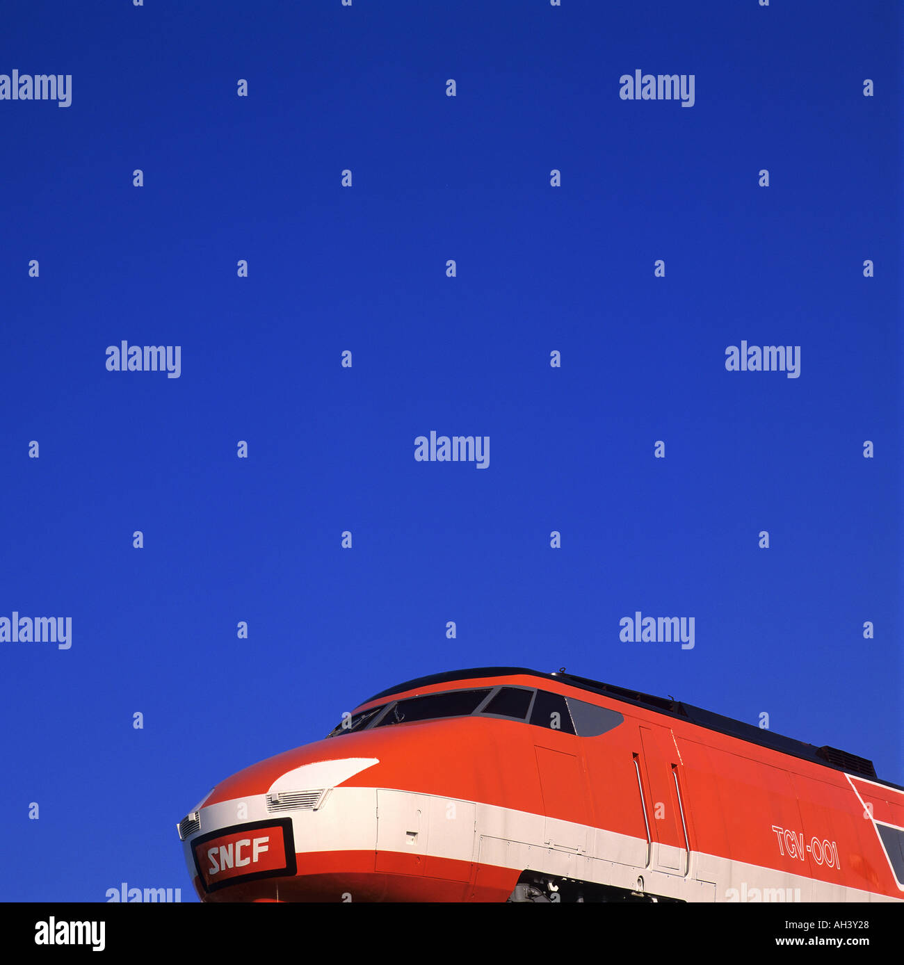 Engine of first TGV - TGV-001 - high-speed train built France Europe ...