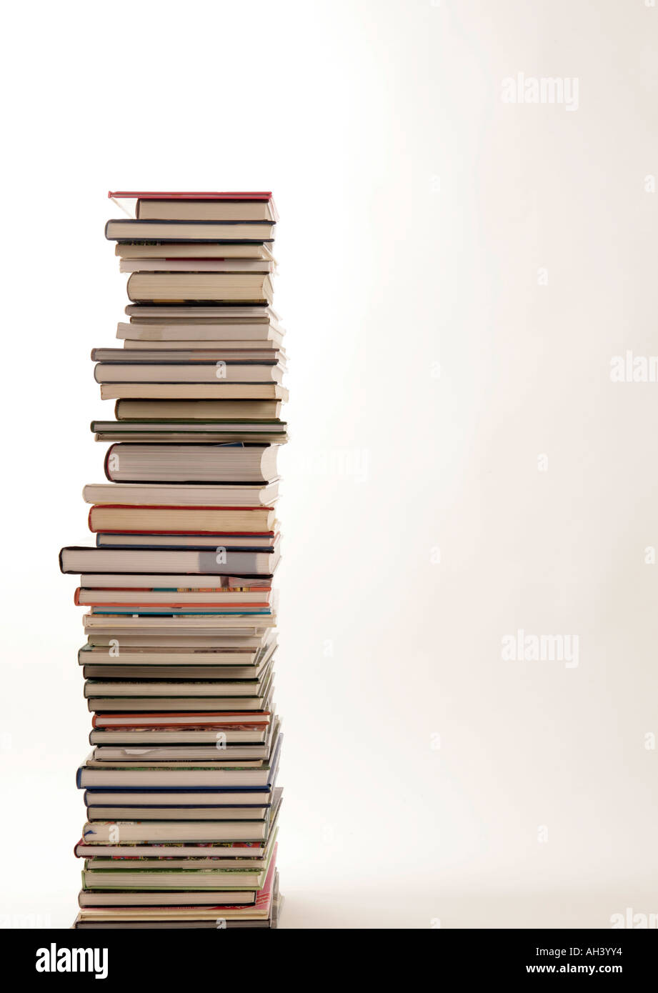 Pile of generic books hi-res stock photography and images - Alamy