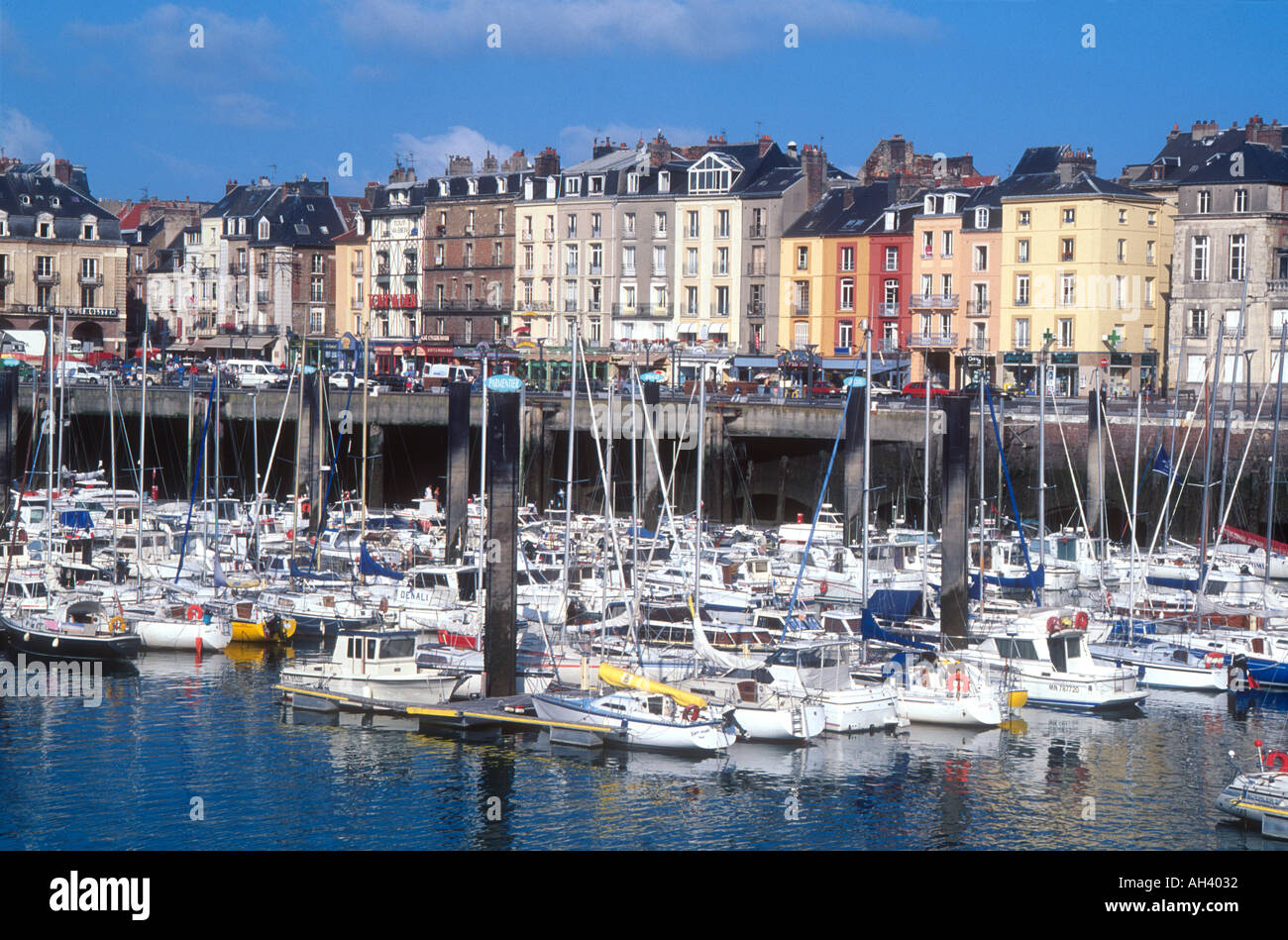 France Normandy Dieppe Port View Stock Photo - Alamy