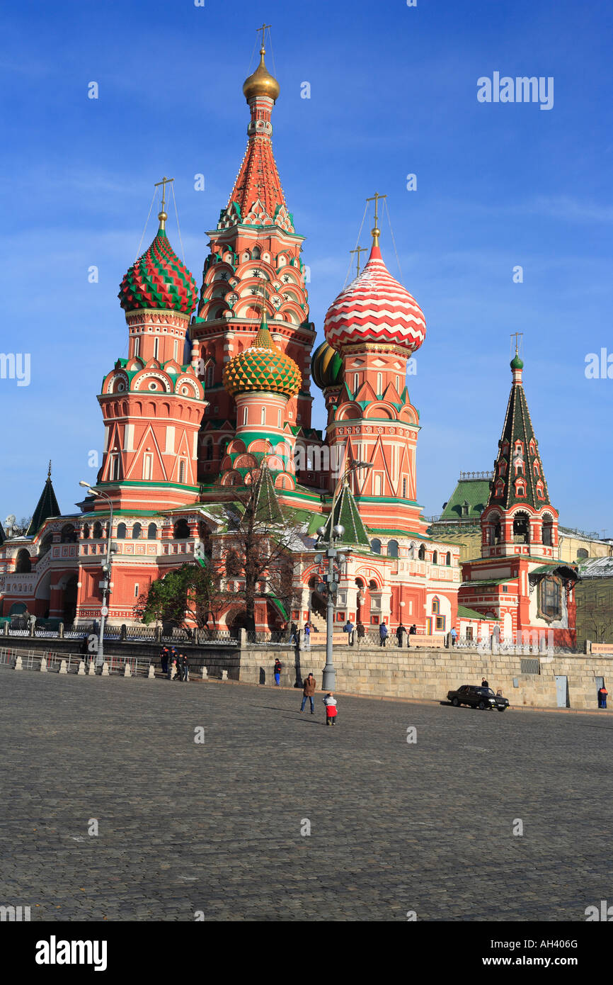 Church architecture, St. Basil's cathedral (16th century), Kremlin, Red ...