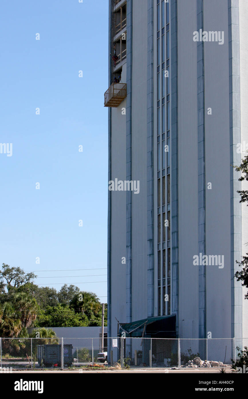 Condominium Building Wall Construction Stock Photo - Alamy