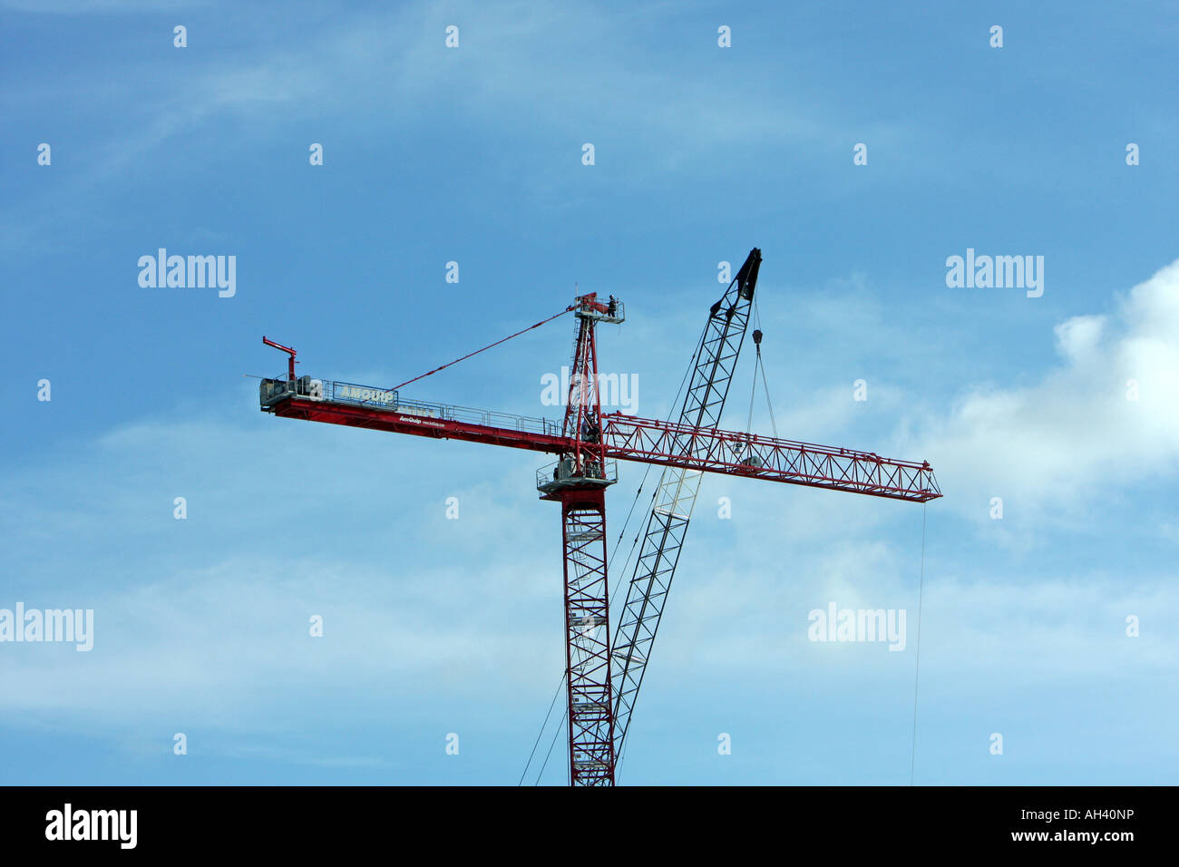 Tower crane operator view hi-res stock photography and images - Alamy