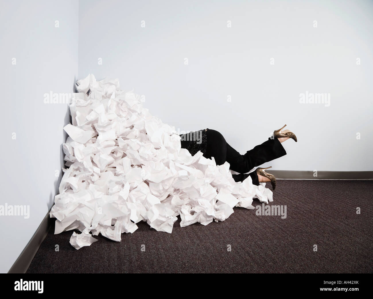 Buried paperwork hi-res stock photography and images - Alamy
