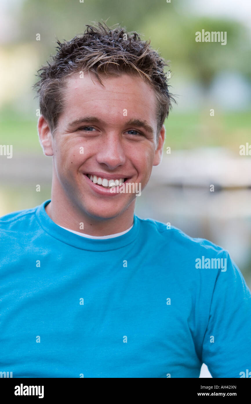 Teen Male Model Stock Photo - Alamy