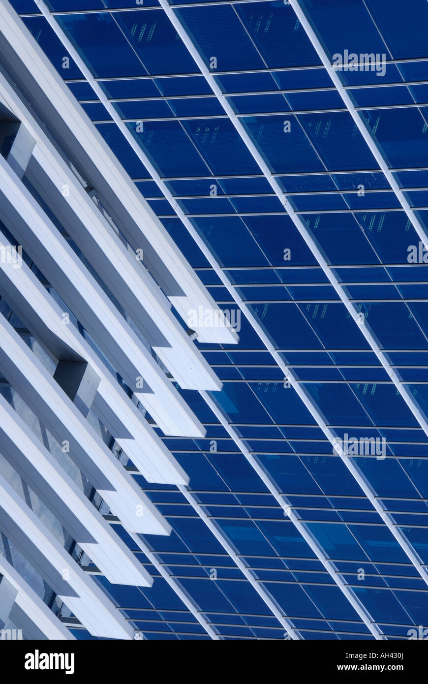 Modern glassed office building in Tel aviv israel Stock Photo - Alamy