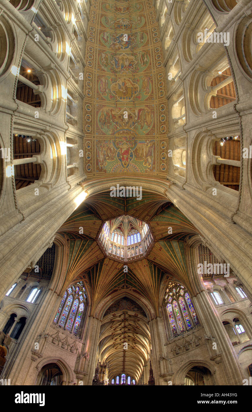 Octagon lantern tower ely cathedral hi-res stock photography and images ...