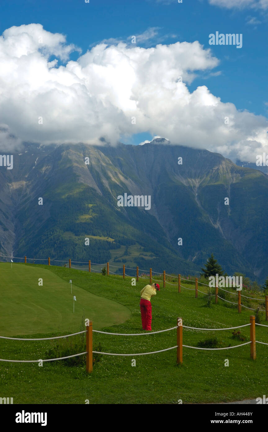 Swiss golf courses hi-res stock photography and images - Alamy