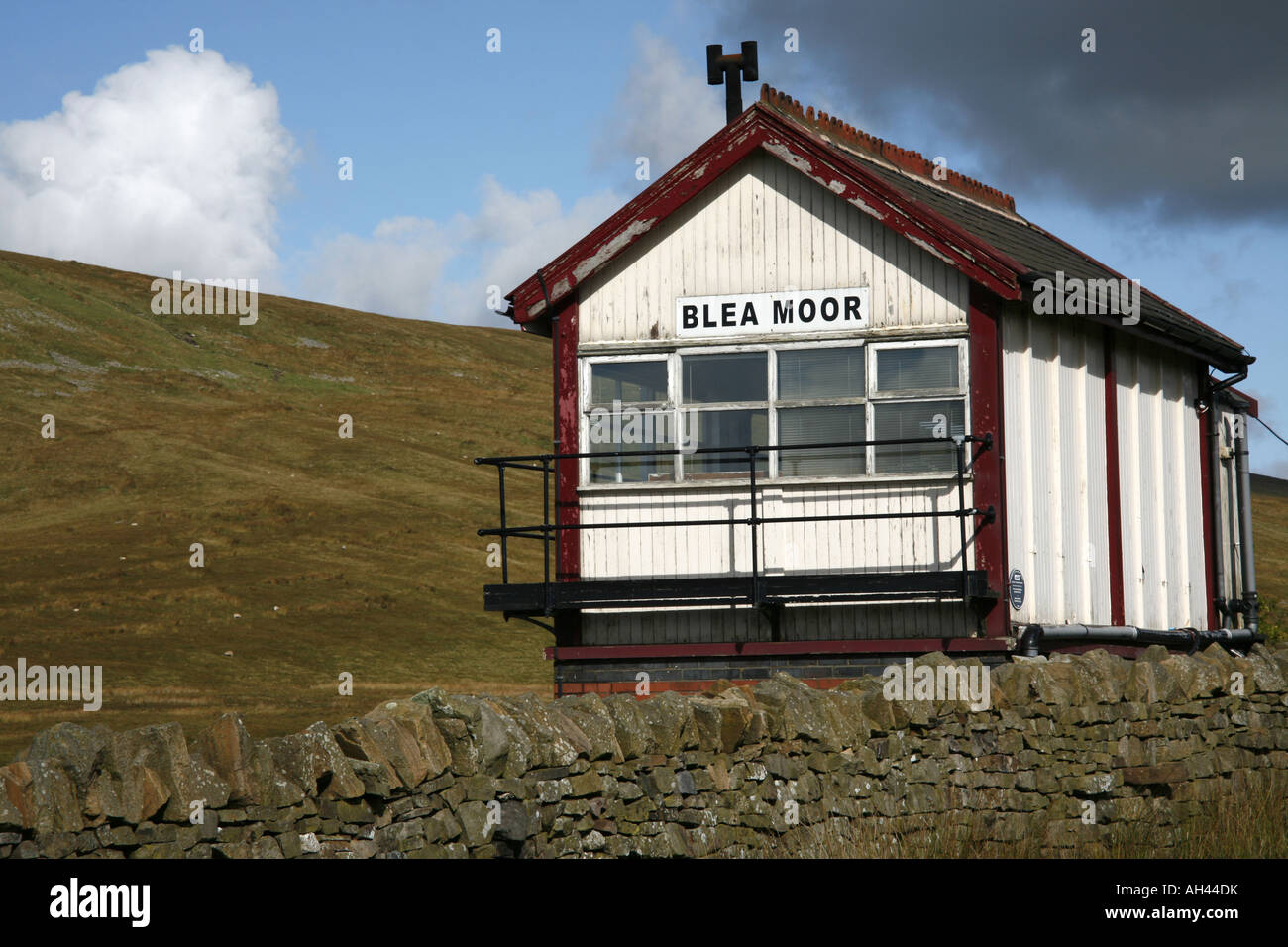 Blea Moor Signal Box Stock Photo - Alamy