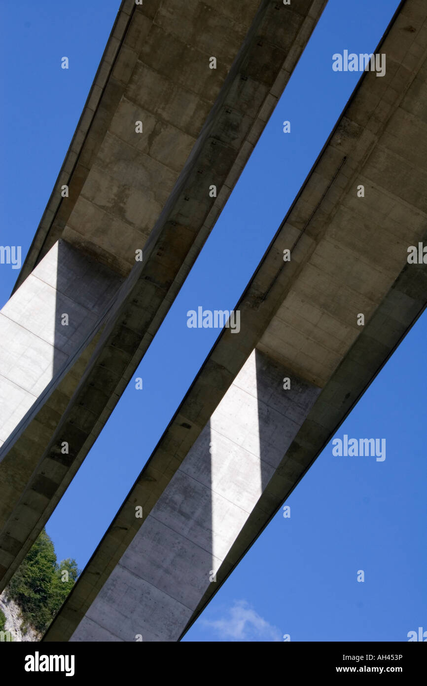 The A40 Autoroute De Titans Nantua France Stock Photo - Alamy