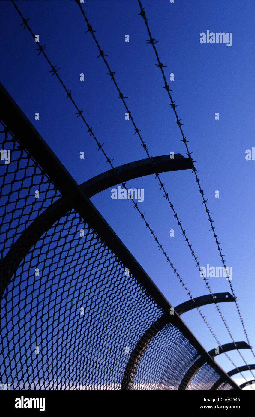 Barged wire hi-res stock photography and images - Alamy