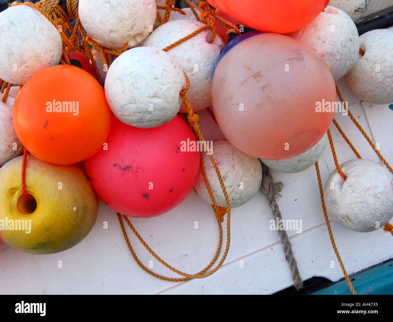 Bouy on the back of a boat High resolution digital camera image Stock ...