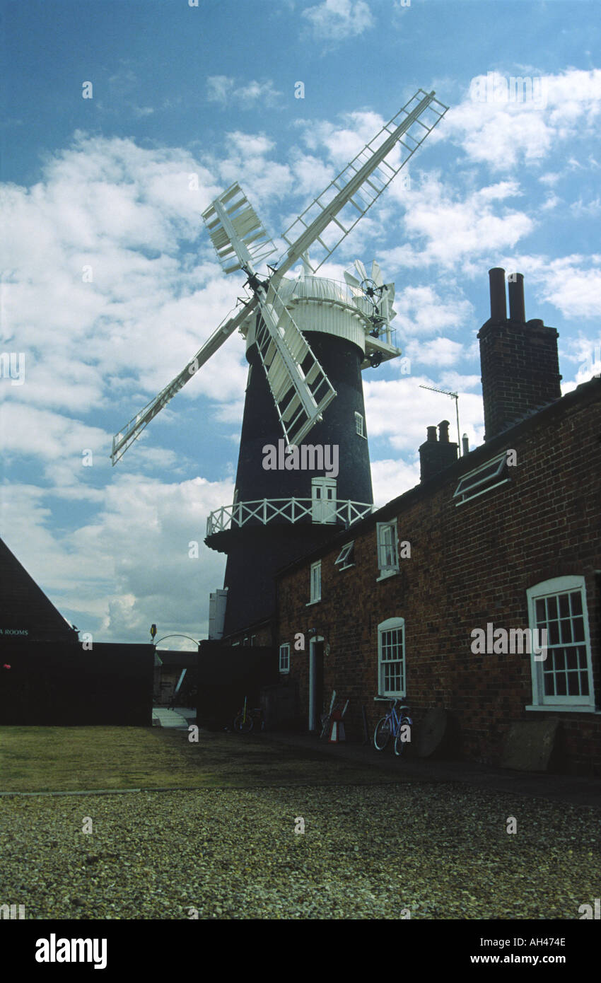 Great Bircham Windmill Norfolk Stock Photo - Alamy