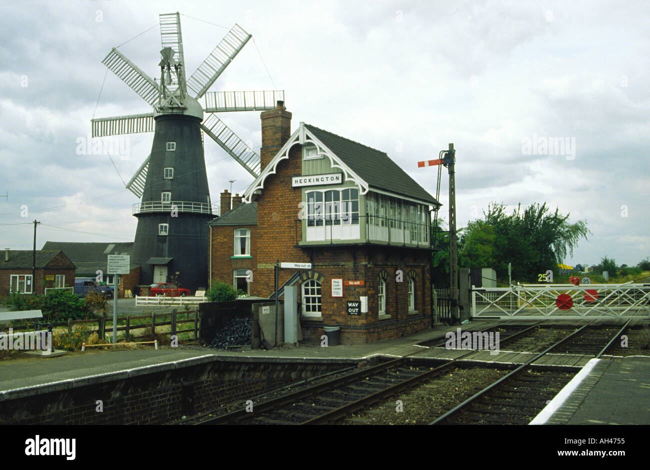 Heckington 8 sailed windmill Lincolnshire only one in Britain Stock ...