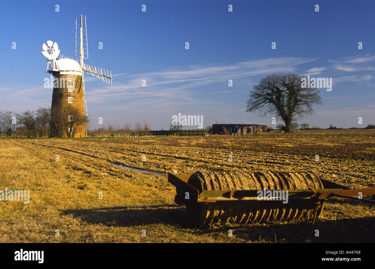 East Dereham Windmill Norfolk Stock Photo - Alamy