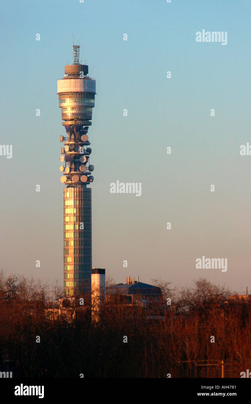 British Telecom tower London England UK Stock Photo - Alamy