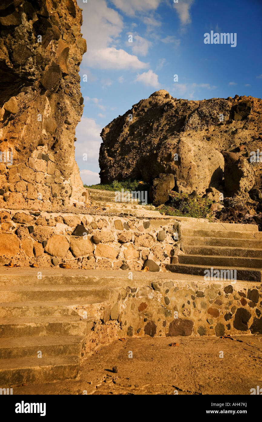 Levels of stone and stairs Stock Photo - Alamy
