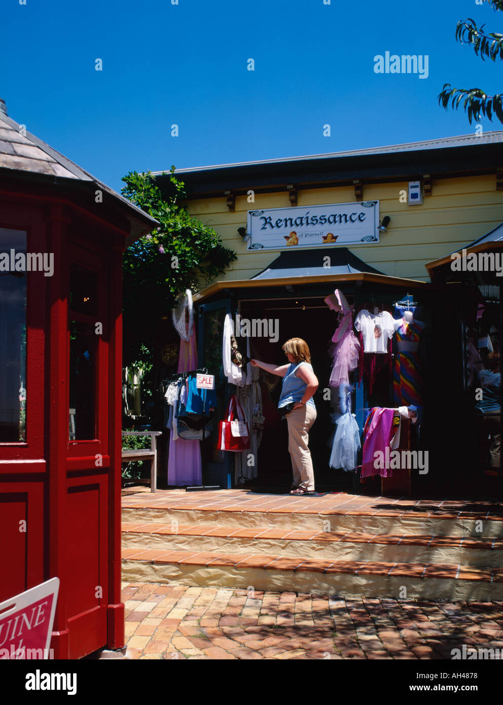Parnell Village and shops Auckland New Zealand Stock Photo - Alamy