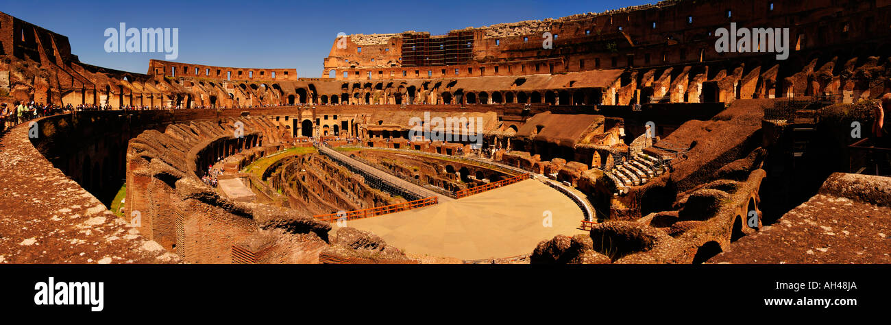 Colosseum panorama hi-res stock photography and images - Alamy