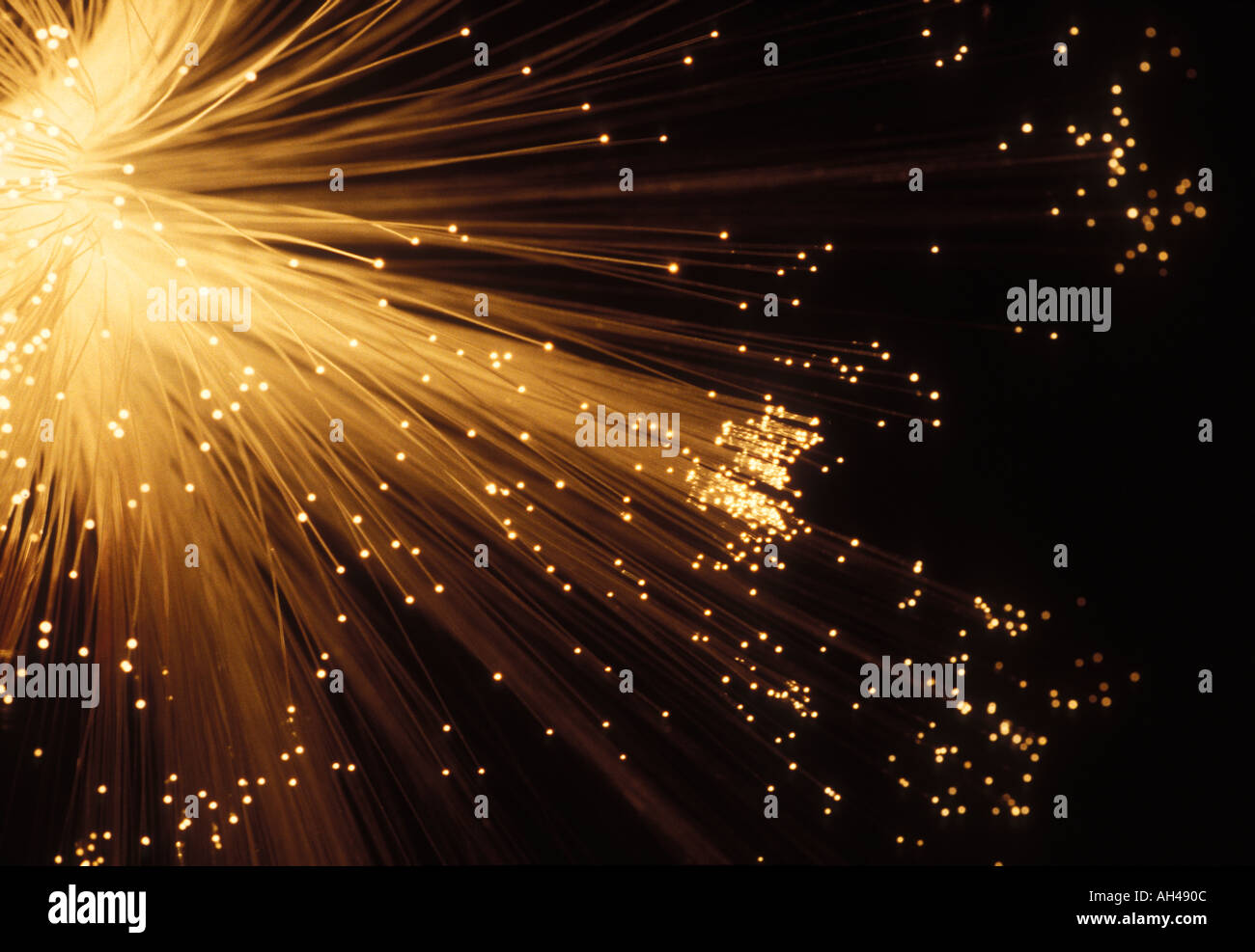 array of fiber optic cable 2041 Stock Photo - Alamy
