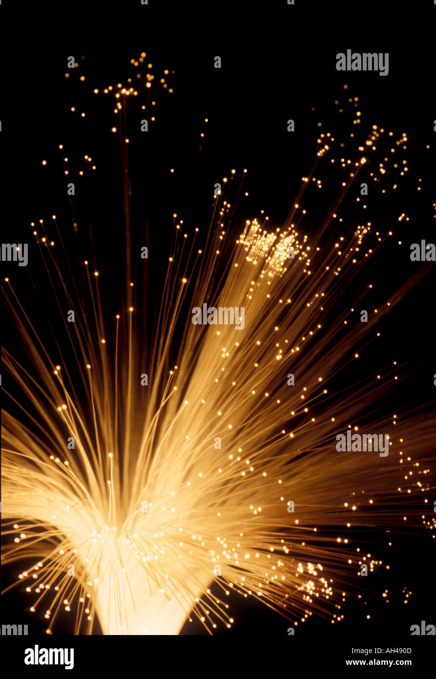 array of fiber optic cable 2041 Stock Photo - Alamy