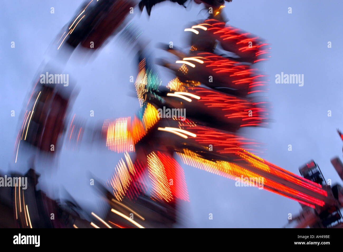 Oxford night uk funfair fairground hi-res stock photography and images ...