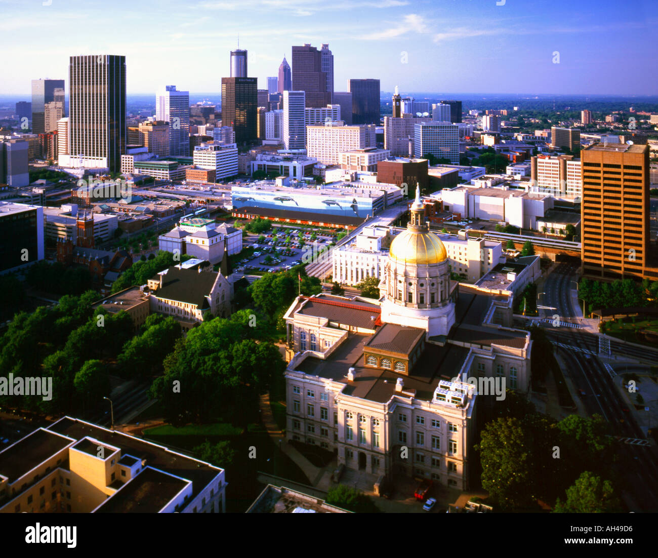 Cnn atlanta aerial hi-res stock photography and images - Alamy
