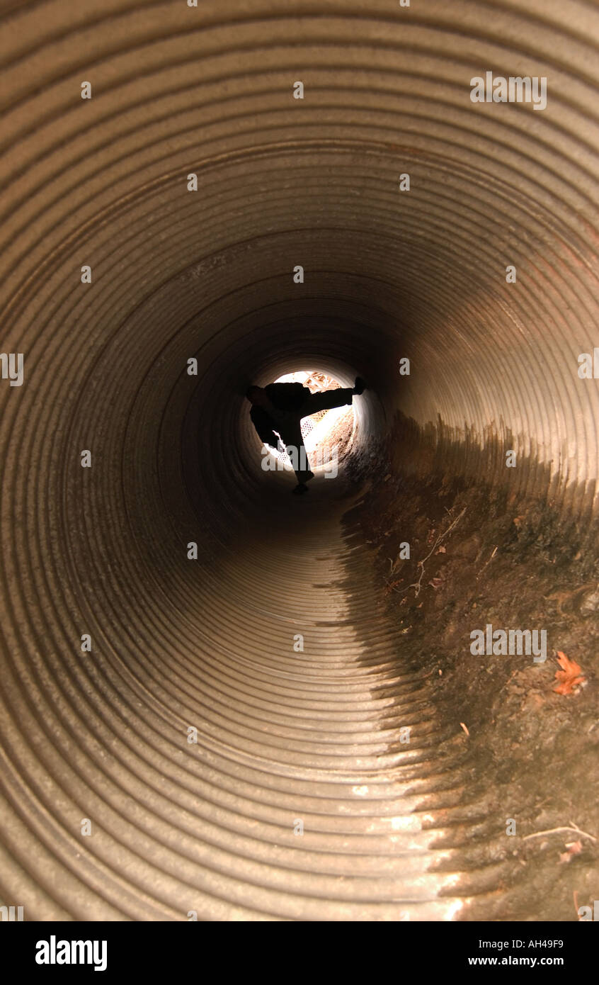 Playing drainage pipe hi-res stock photography and images - Alamy