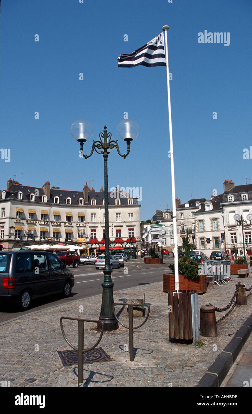 Flag of vannes hi-res stock photography and images - Alamy
