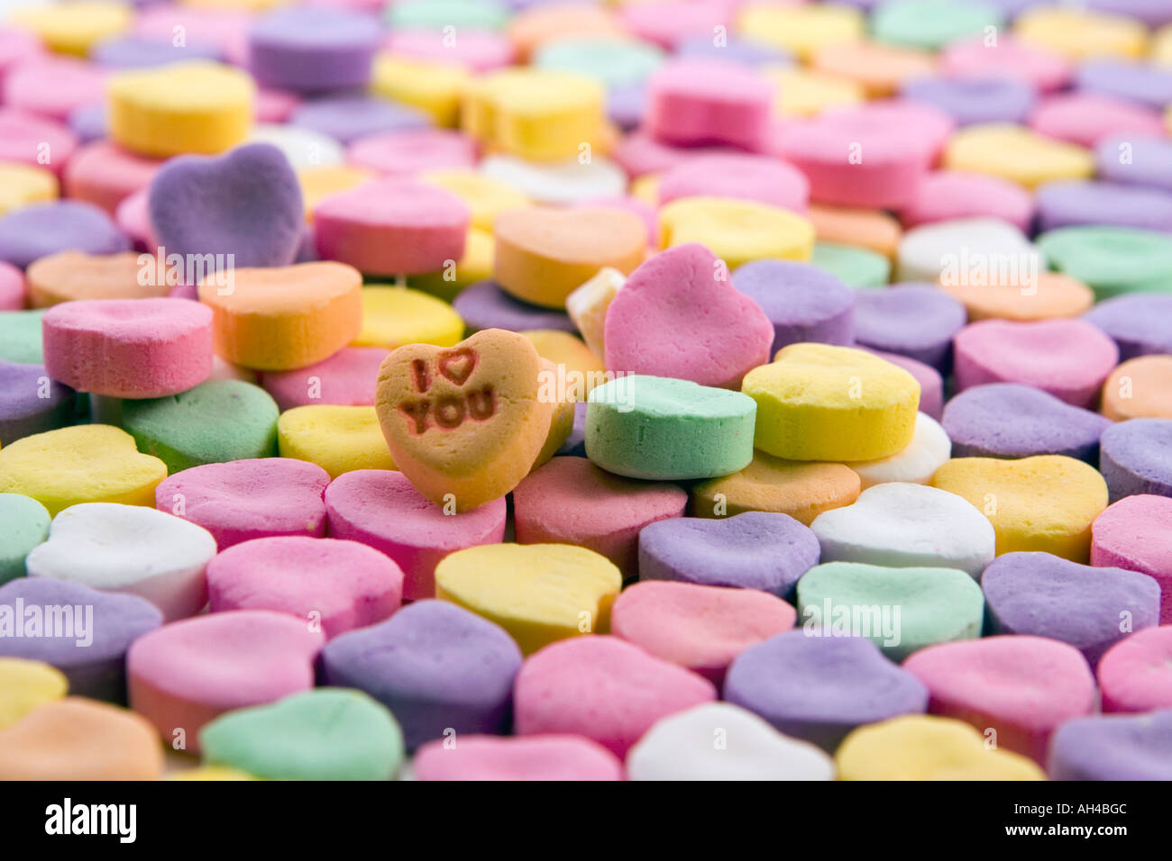 I love you candy heart Stock Photo - Alamy