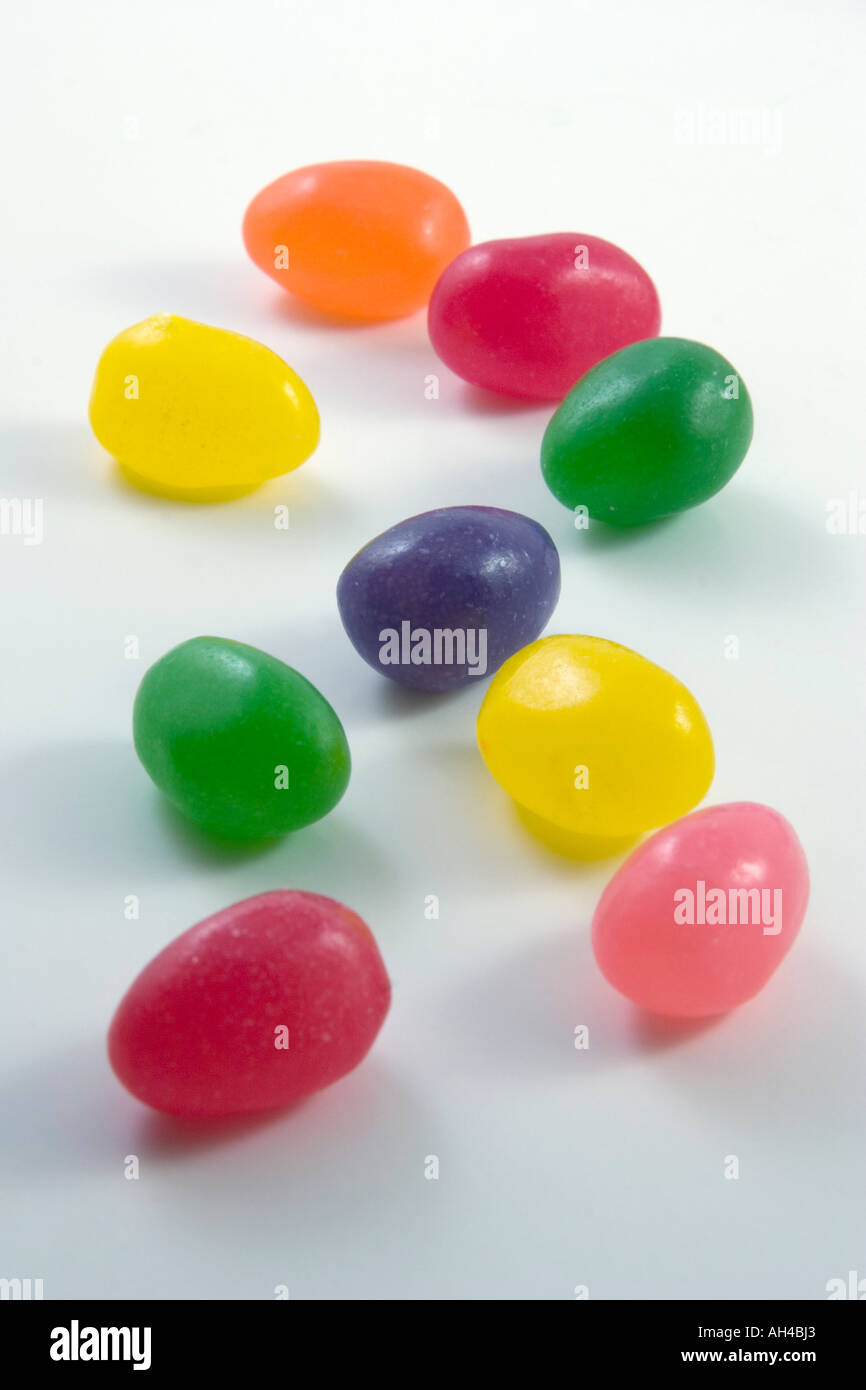 colorful jelly beans Stock Photo - Alamy