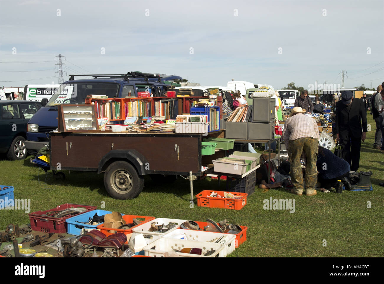 Auto Jumble Battlebridge Essex UK Stock Photo - Alamy