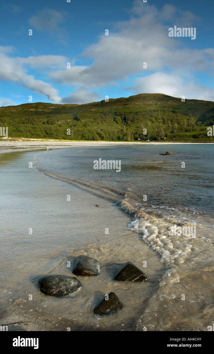 calgary bay on the isle of mull in scotland Stock Photo - Alamy