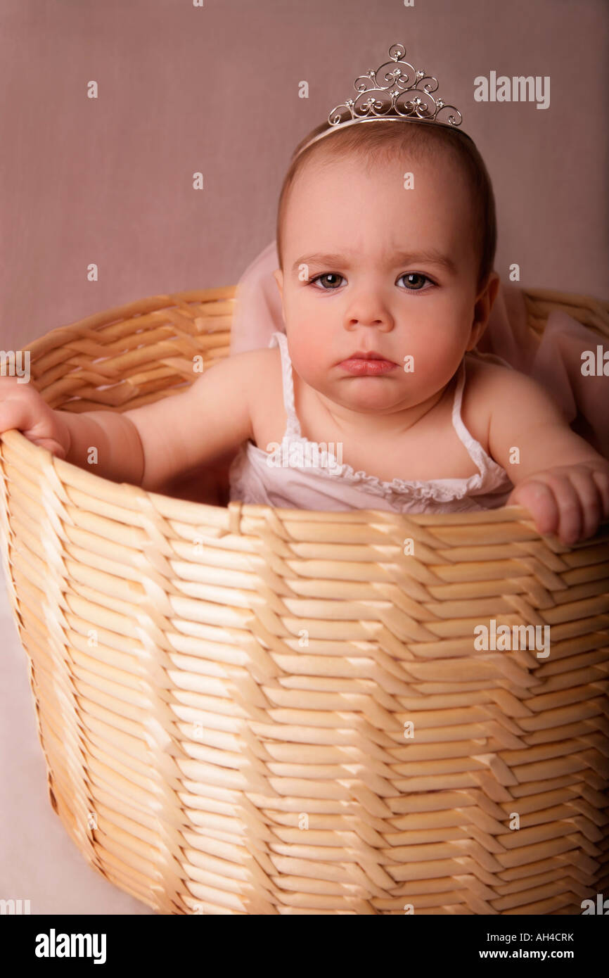 A grumpy princess Stock Photo - Alamy