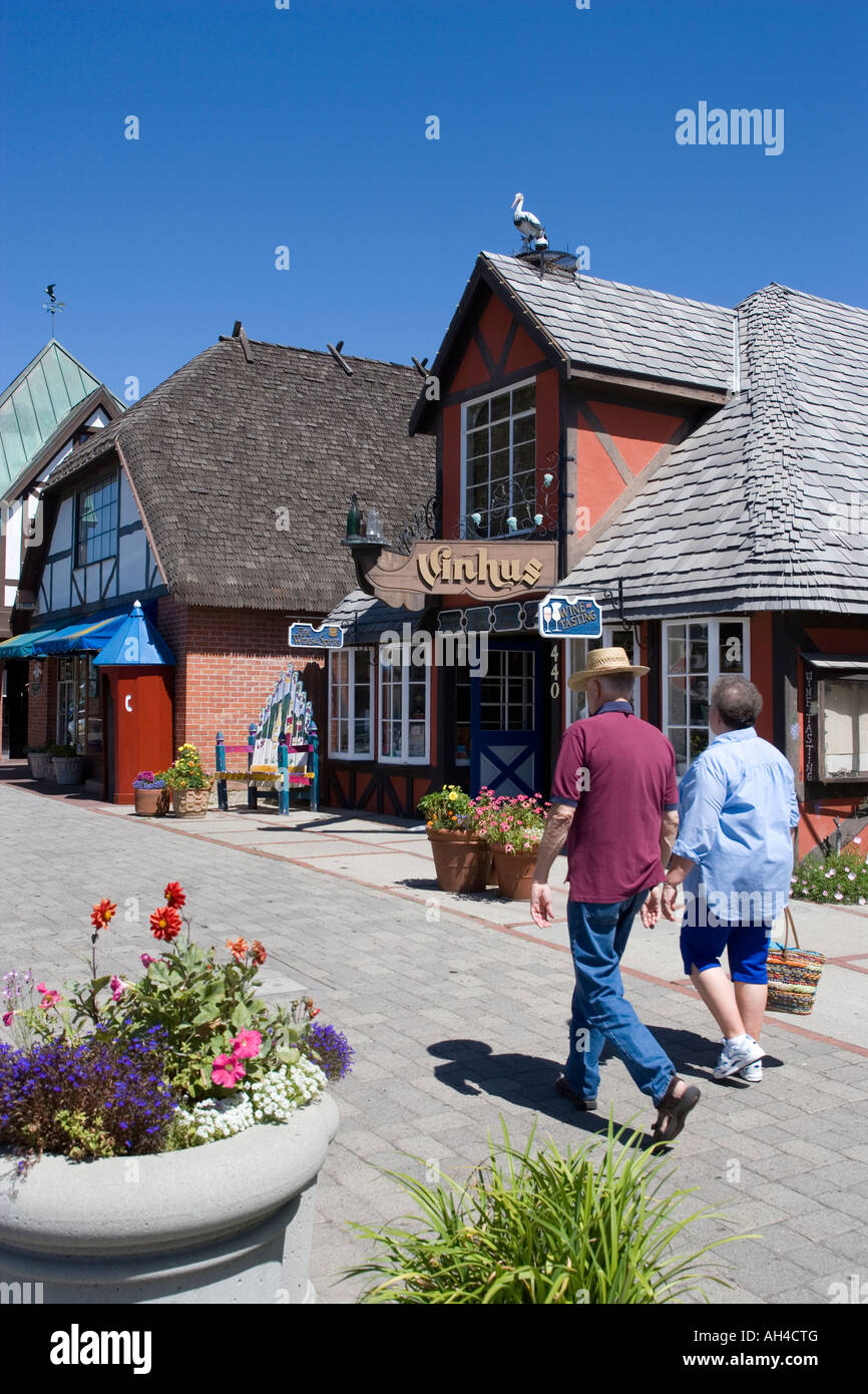 Danish Town of Solvang Stock Photo - Alamy