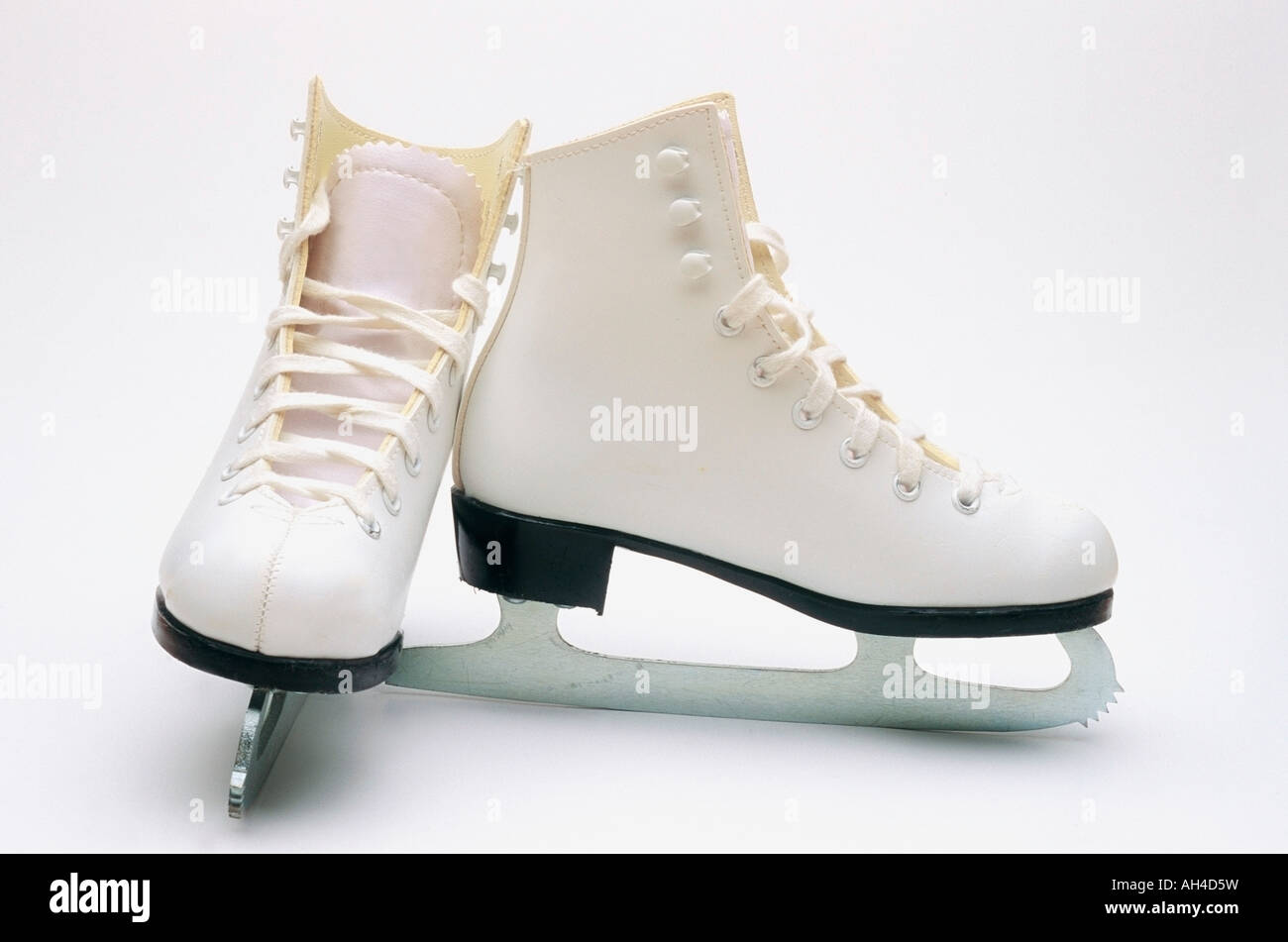 A pair of figure skates Stock Photo - Alamy