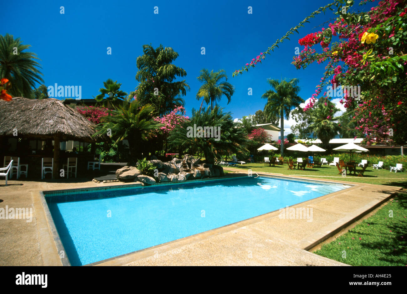 Pool Raffles Gateway Hotel Nadi Fiji Stock Photo - Alamy