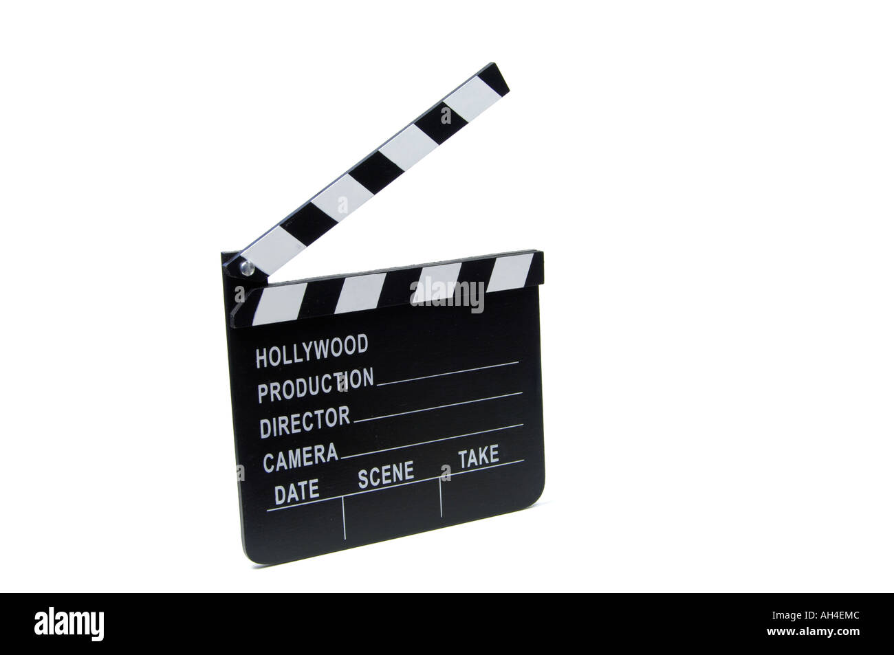 Hollywood clapper board Stock Photo - Alamy