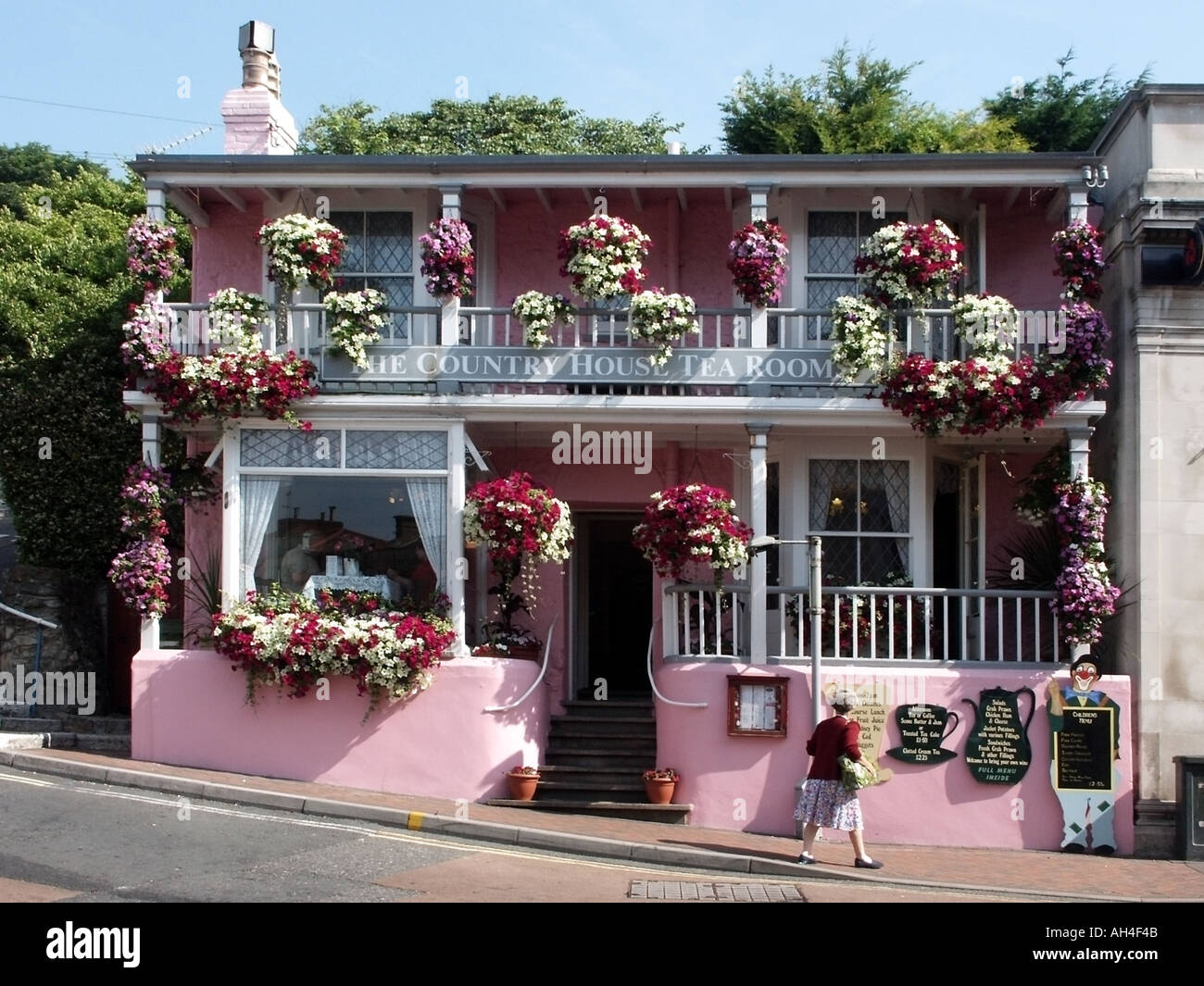 Ventnor Isle of Wight The Country House Tea Room business premises ...