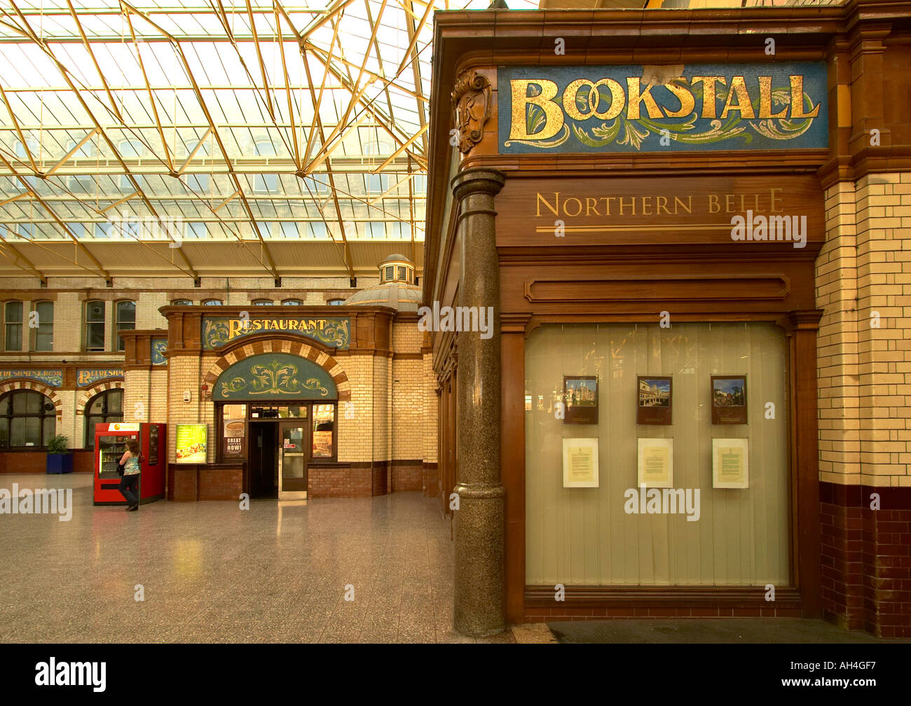 Detail Manchester Victoria Railway Station England Stock Photo - Alamy