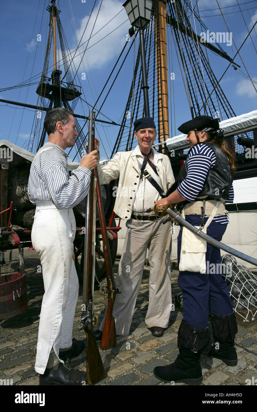 The Hartlepool Historic Quay visitor attracation and the restored ...