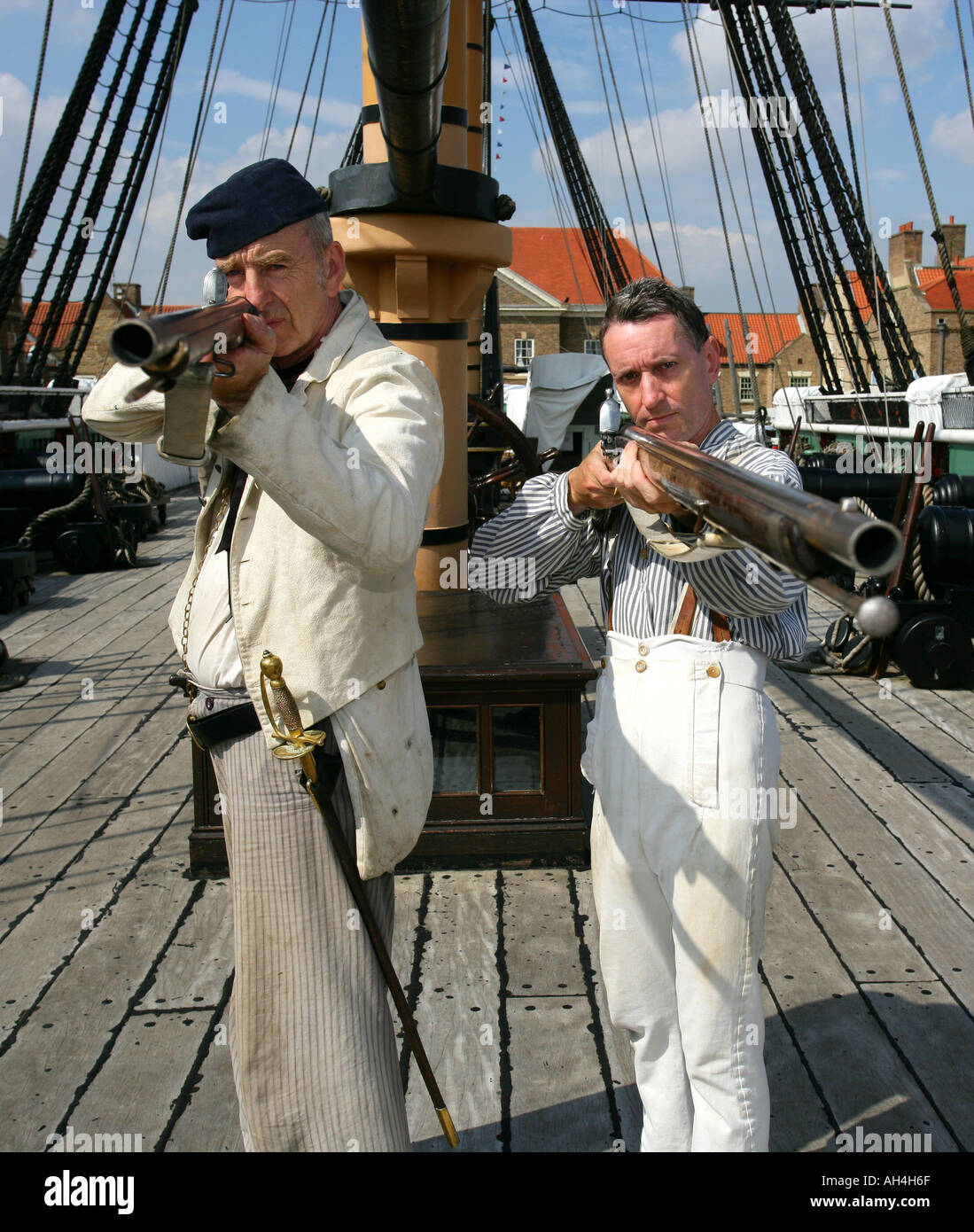 The Hartlepool Historic Quay visitor attracation and the restored ...